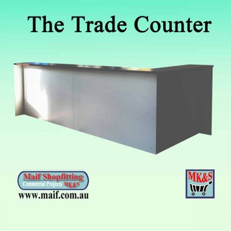 Trade Counter, Workshop Counter, bulky goods counter.
